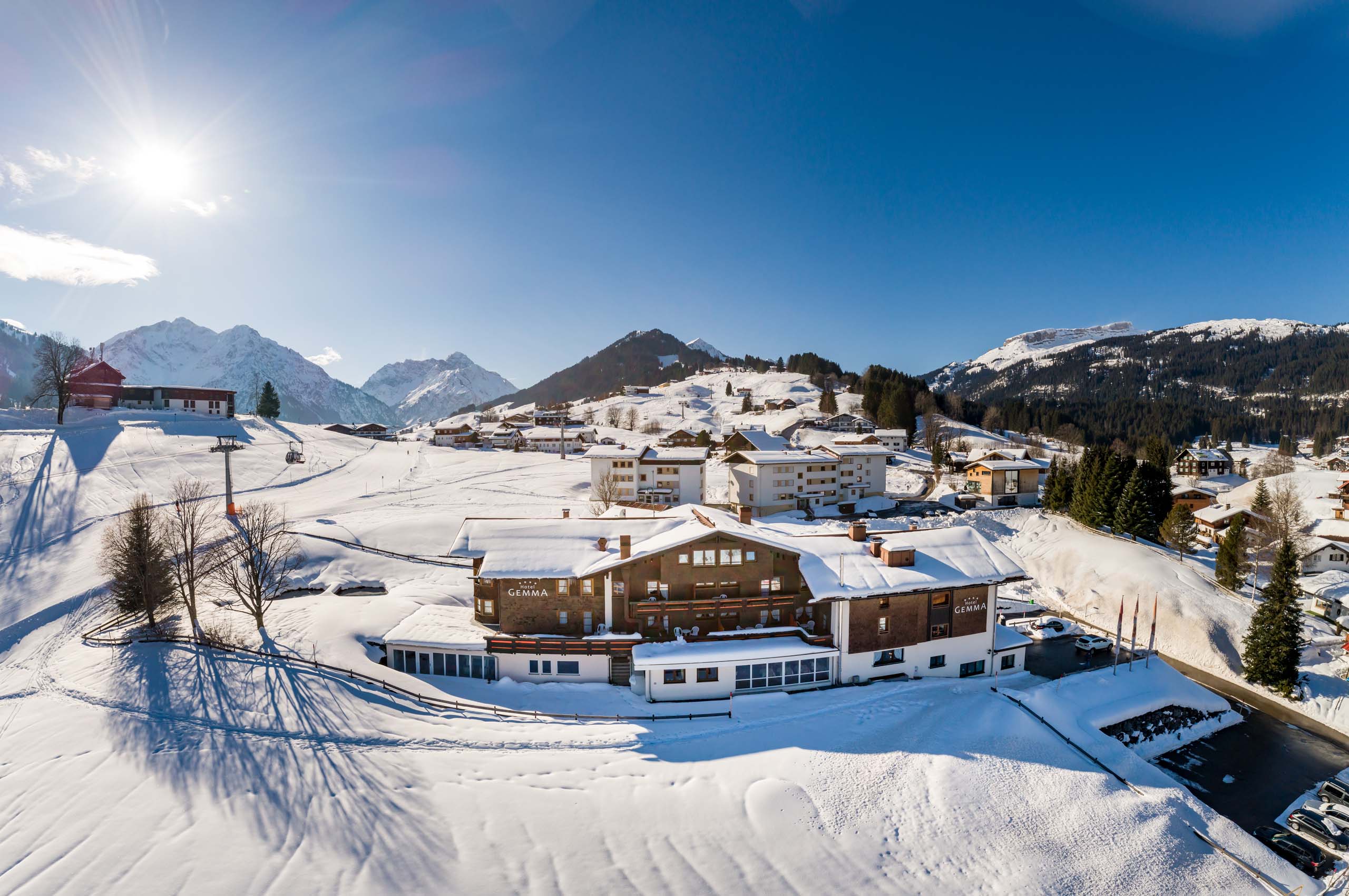 A holiday in Kleinwalsertal: Hotel Gemma